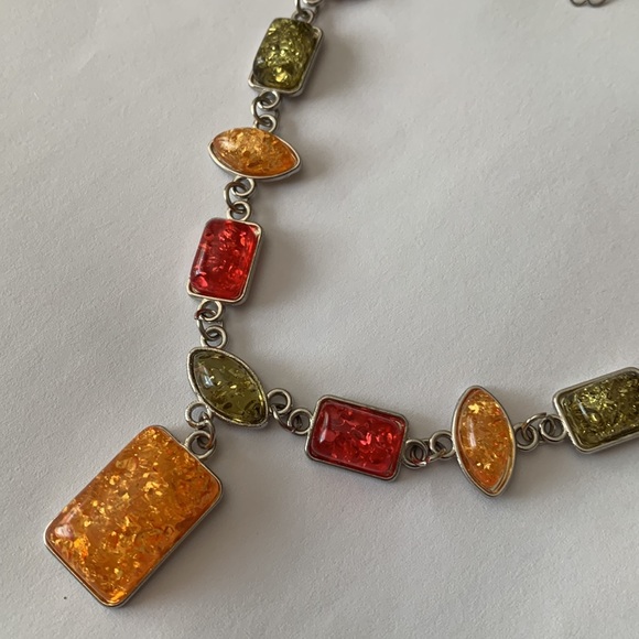 Jewelry | New Multicolor Amber Necklace | Poshmark